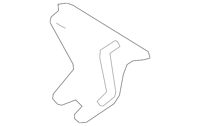 8W0-616-839 - Tank Mount Bracket 2019-2023 Audi | Audi OEM Parts