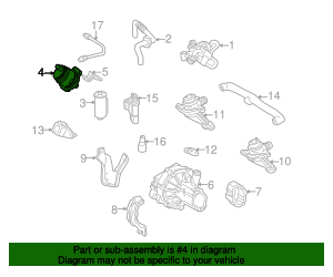1995-2011 Mercedes-Benz Vapor Canister Purge Solenoid 4766732 ...