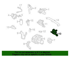 1994-2011 Mercedes-Benz Valve 002-140-36-60 | Mercedes-Benz Parts