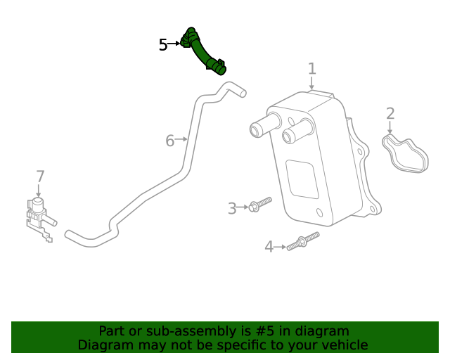 Hose Assembly L1MZ-6A715-B | TascaParts.com