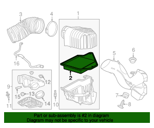 2011-2020 Mopar Filter 4861737ab | TascaParts.com