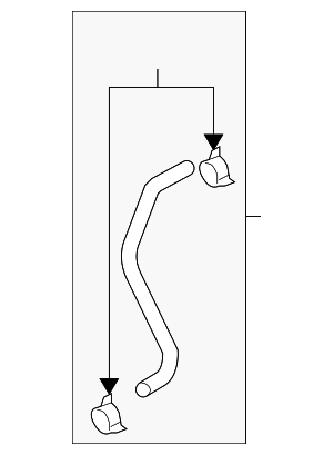 2006-2012 Hyundai Elantra Lower Hose 25415-2H100 | OEM Parts Online