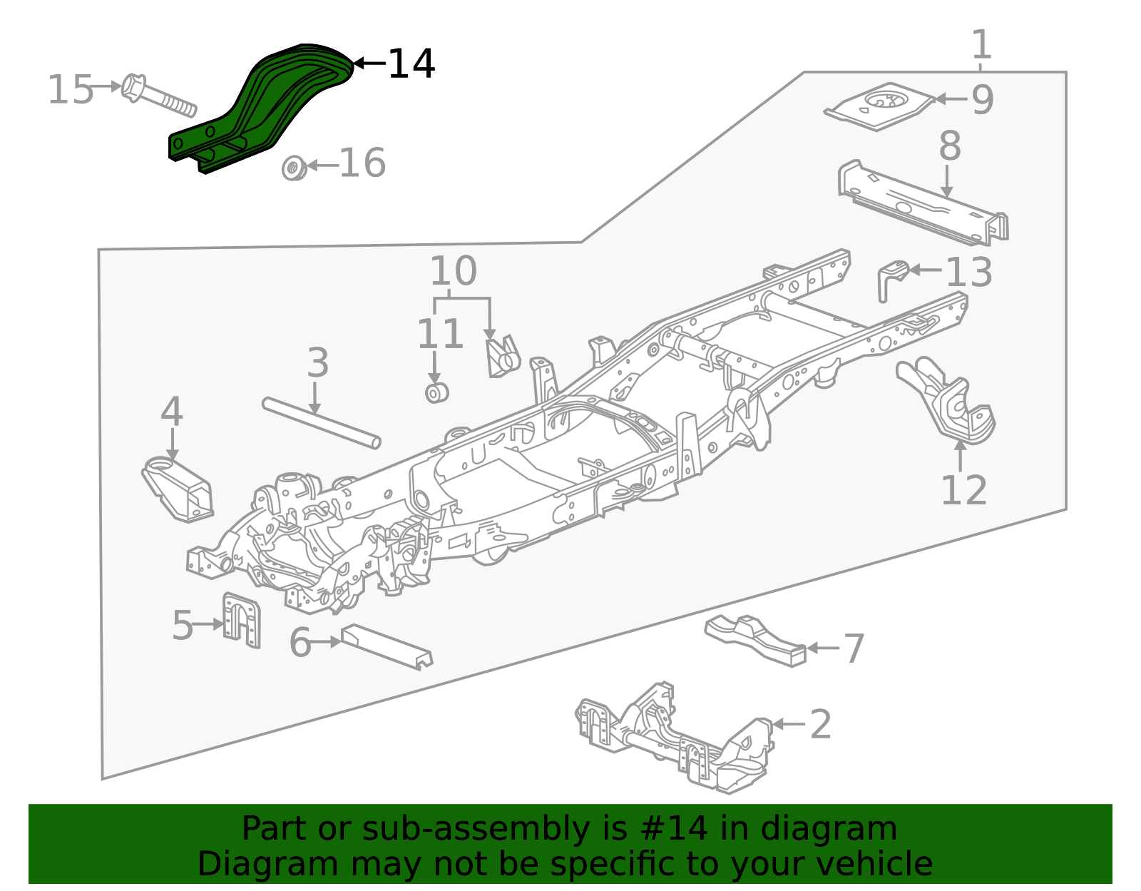 2024-2025 Chevrolet Hook 84055685 | QuirkParts