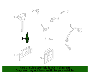 2020-2025 Hyundai Spark Plug 18871-11070 | OEM Parts Online