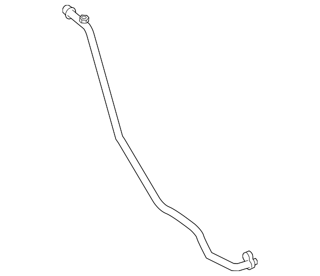 2003-2008 Hummer H2 Air Conditioning Refrigerant Liquid Hose 15229364 ...