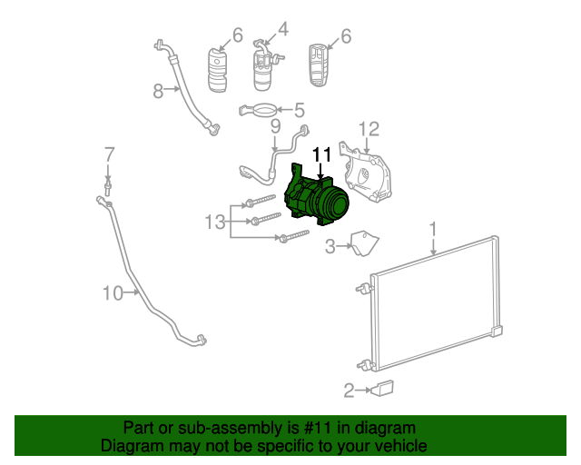 Compressor Kit 85692945 | GM Parts Center