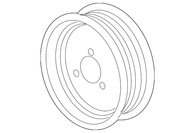 55566794 - Engine Water Pump Pulley 2012-2018 Chevrolet ...