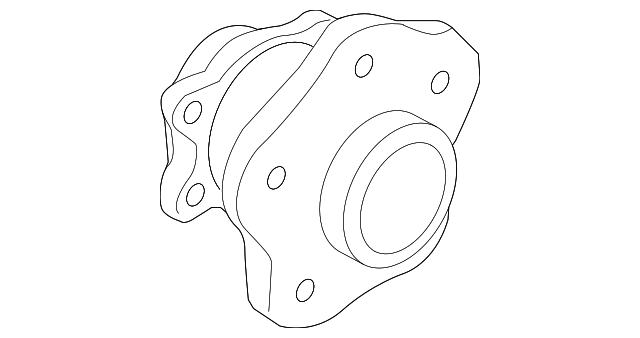 2021-2024 Nissan Kicks Hub Assembly 43202-5R01A | Temecula Nissan Parts