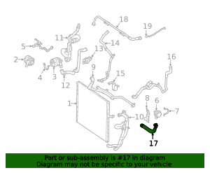 167-501-86-00 - Hose 2021-2024 Mercedes-Benz | Mercedes-Benz USA Parts