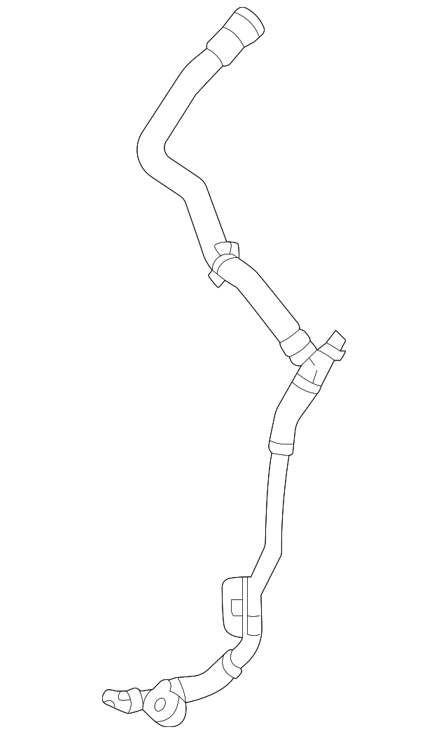 167-501-80-01 - Drive Motor Battery Pack Coolant Hose 2021-2023 ...