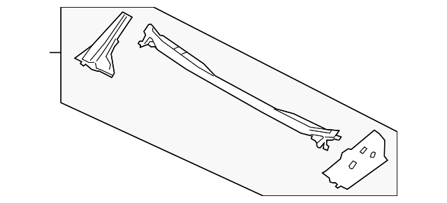 2017-2023 Subaru Impreza Cowl Panel 51060FL00A9P | OEM Parts Online