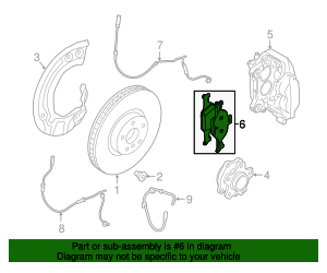 34-10-6-898-266 - Brake Pads 2019-2021 BMW | BMW OEM Parts