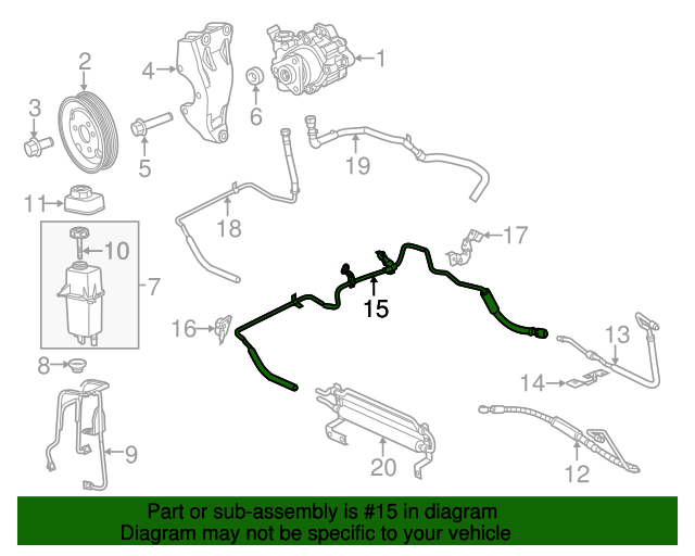68169571AI - Hose - 2014-2021 Ram | Mopar Parts Canada