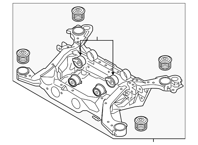 2020-2025 Volvo Cross-Member 32315792 | OEM Parts Online
