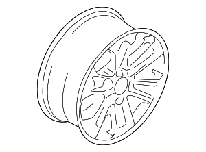 2018-2024 Ford Expedition Wheel, Alloy JL1Z-1007-C | Varsity Ford