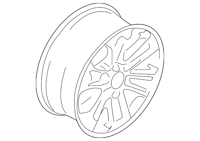 2018-2024 Ford Expedition Wheel, Alloy JL1Z-1007-C | OEM Parts Online