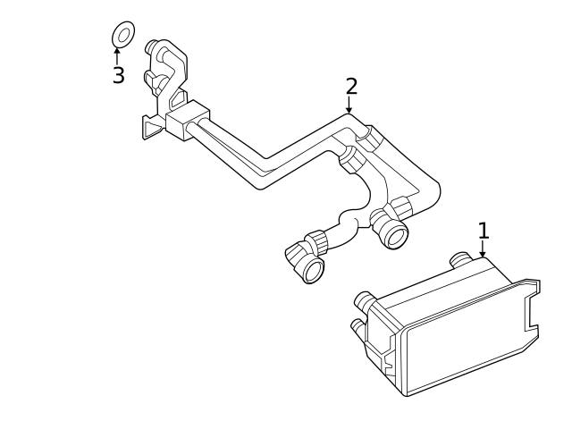 2019-2023 Land Rover Trans Cooler LR121390 | JaguarParts.com