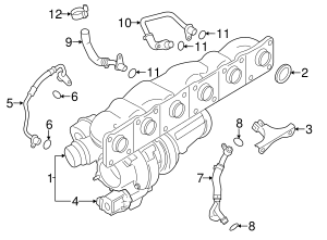 11-65-8-659-883 - Turbocharger Wastegate Actuator - 2013-2018 BMW | Buy ...