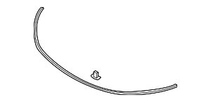 2020-2023 Mitsubishi Outlander Sport Front Weather-Strip 5902A412 ...