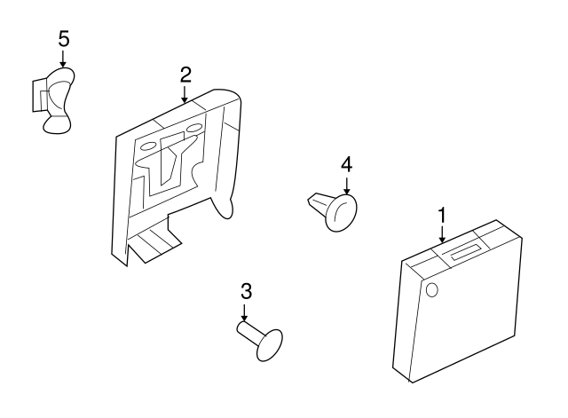 2013-2019 Ford OEM NEW 13-19 Ford Taurus Right Sensor Assembly Blind ...