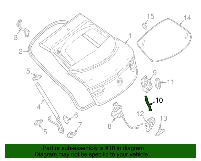 002-998-20-01 - Drive Assembly Grommet 2016-2020 Mercedes-Benz ...