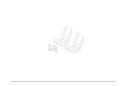 Folding Armrest for 2012 Smart Fortwo | Mercedes-Benz USA Parts