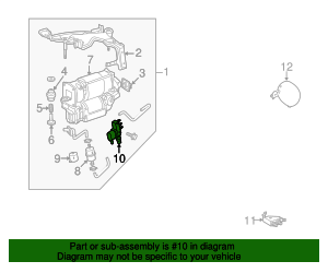 211-320-01-58 - Suspension Self-Leveling Valve 2003-2011 Mercedes-Benz ...