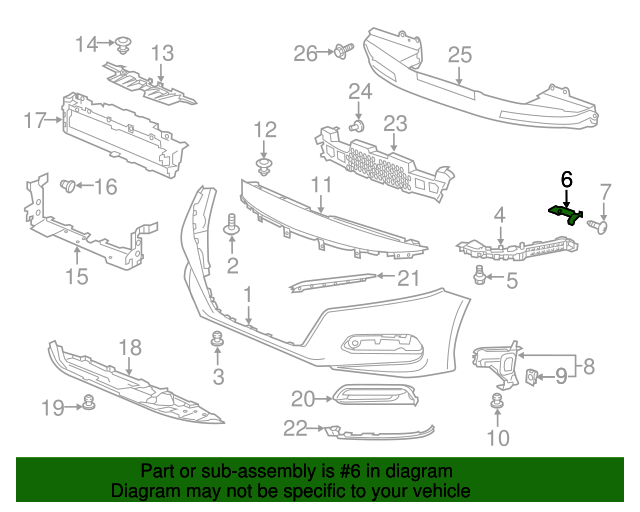 2018-2020 Honda Spacer, L Front Bumper Side 71198-TVA-A01 | Cheaper ...