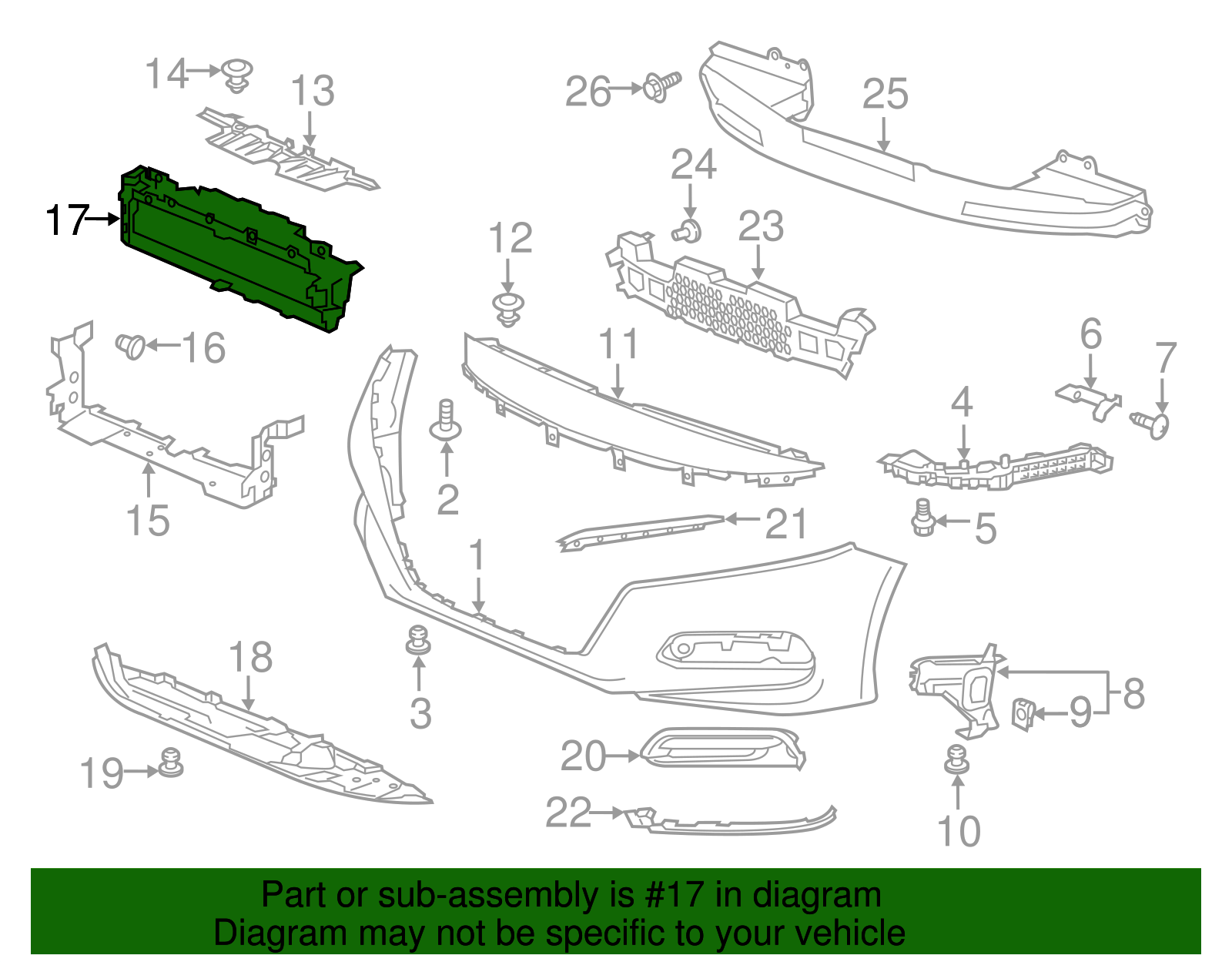 71315-TVA-A00 - Bracket 2018-2022 Honda Accord | Honda Parts Online