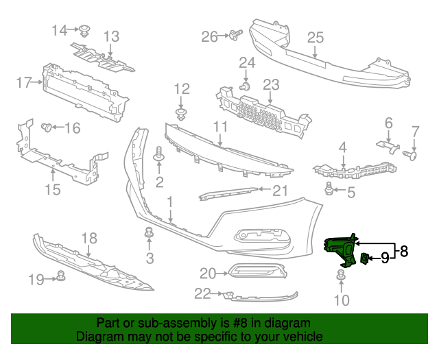 71312-TVA-A00 - Side Duct 2018-2020 Honda Accord | Honda Parts Online