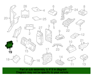 166-900-62-07 - Control Module 2014-2019 Mercedes-Benz | Mercedes-Benz ...