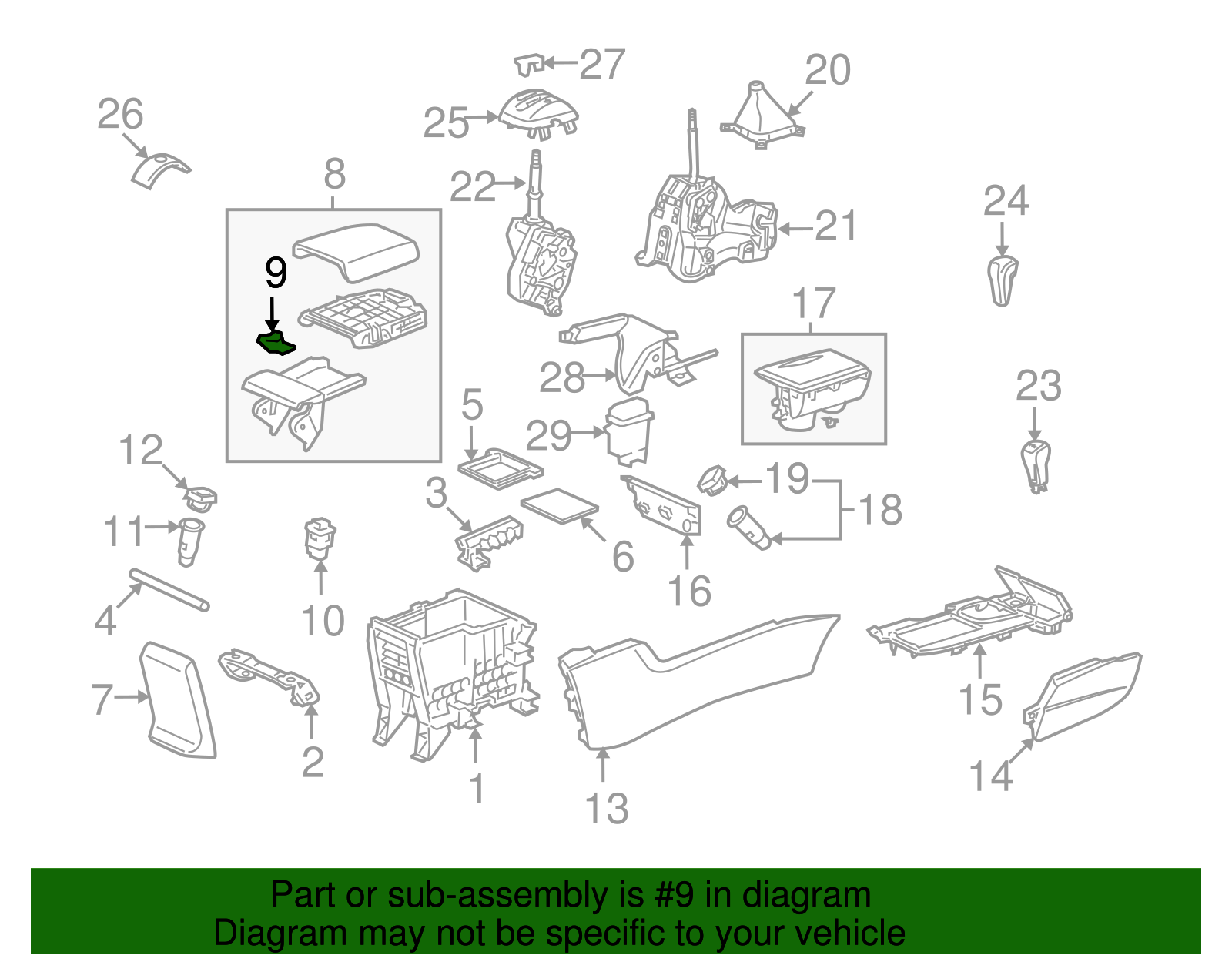 83411-TA0-A01 - 2008-2015 Honda - Damper | Genuine Honda Parts