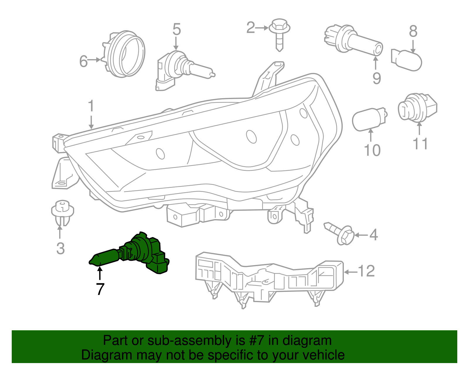 90981-13046 - High Beam Bulb 1991-2024 Toyota | Longo Toyota Parts