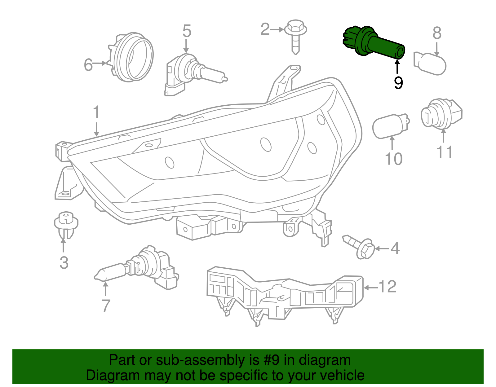 Genuine Toyota Socket; Socket & Wire; Socket Plug part# 90075-60077 for ...