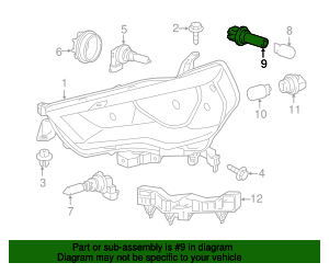 90075-60077 - Socket; Socket & Wire; Socket Plug - 2009-2022 Toyota ...