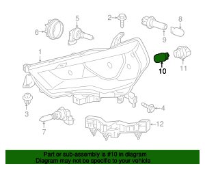 90981-15024 - Bulb - 2012-2022 Toyota | OEM Genuine Toyota Parts