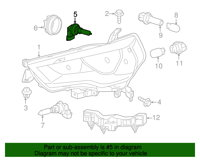 2006-2021 Toyota Bulb 90981-13075 | OEM Parts Online