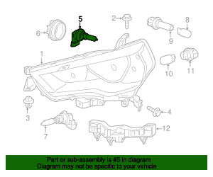 90981-13075 - Bulb - 2006-2021 Toyota | OEM Genuine Toyota Parts