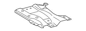 2014-2019 Toyota Corolla Battery Tray Bracket 74401-02090 | Toyota ...