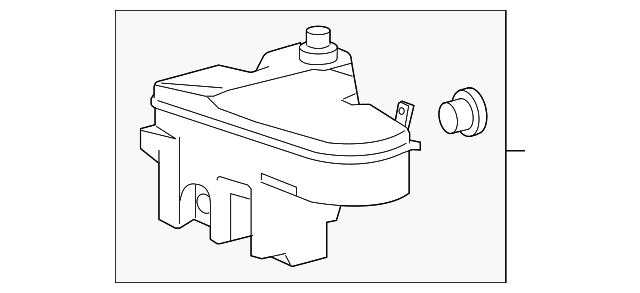 2006-2015 Lexus Washer Reservoir 85355-30040 | OEM Parts Online