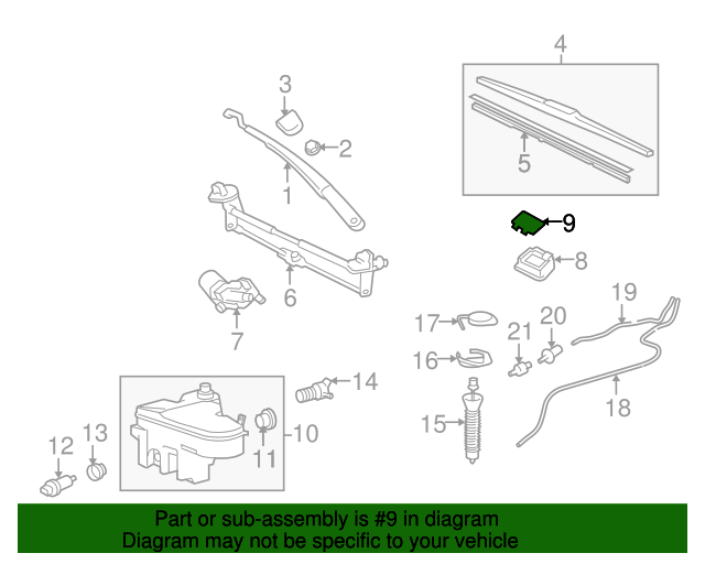 Lexus OEM Rain Sensor Tape Part# 89944-50011 | OEM Vehicle Parts