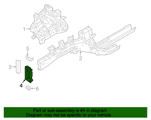 64585-2W000 - Mount Bracket 2014 Kia Sorento | Kia.Parts Store