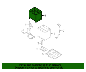 Hyundai - 37112-1G110 - Insulator - 2011 Hyundai Accent | OEM Hyundai ...