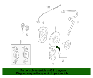 2005-2012 Hyundai Wheel Stud 51752-3A000 | OEM Parts Online