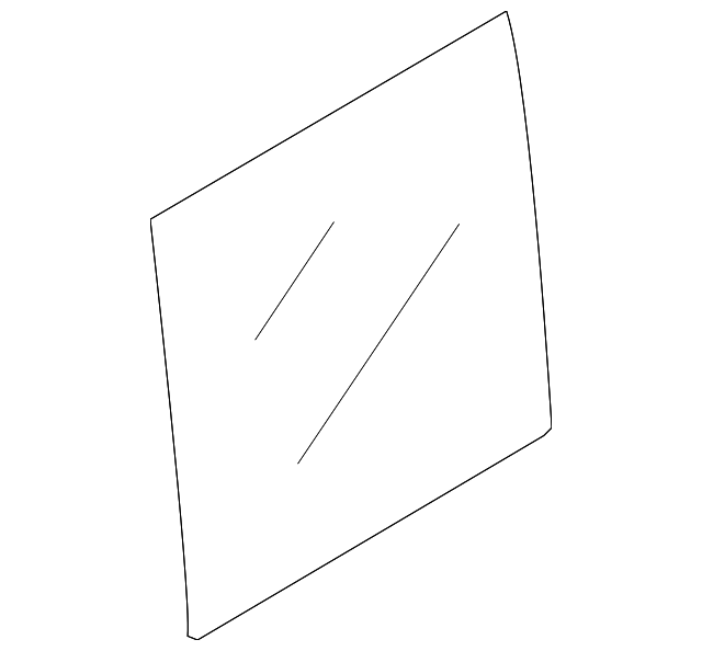 Genuine OEM Ford Rear Back Glass Sliding Window - F-250 F-350 F-450 ...