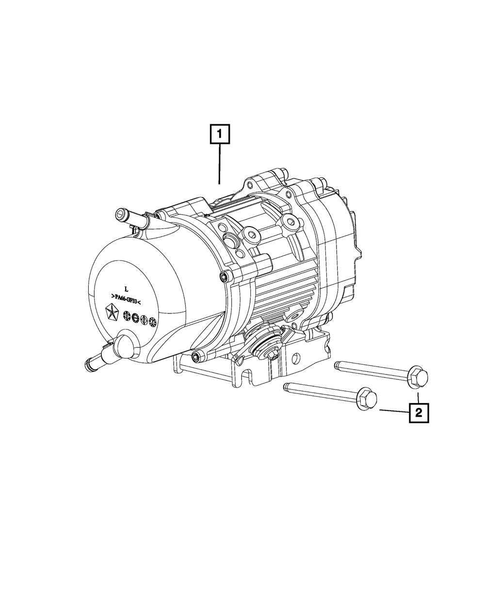 2020-2023 Jeep Wrangler Power Steering Pump 68529412AB | Miracle Mopar