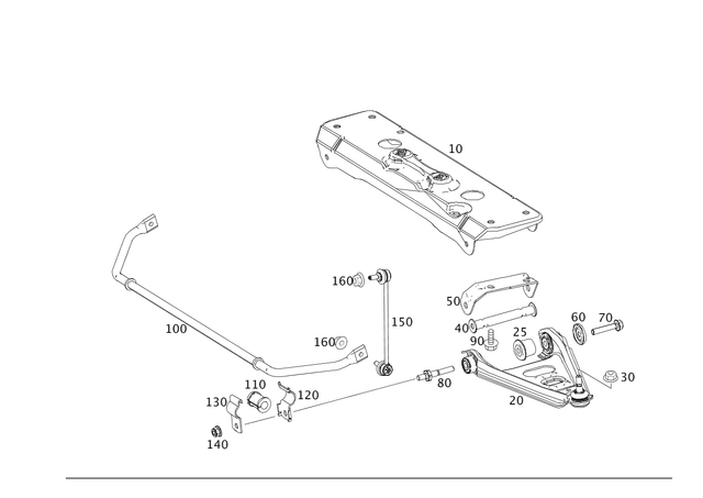 2011-2018 Smart Fortwo Wishbone Control Arm 4513300010 | MB Parts Store