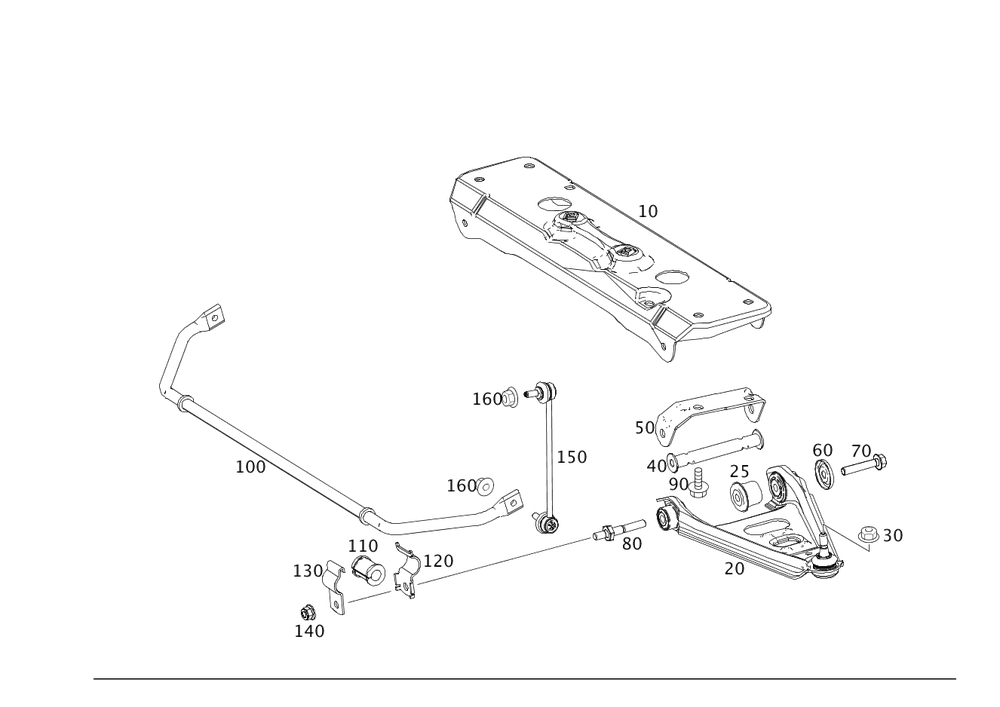 4513200189 - Rod 2011-2018 Smart Fortwo | Mercedes-Benz USA Parts
