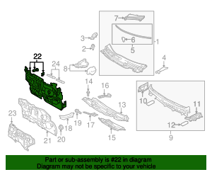 55210-47140 - Insulator 2012-2015 Toyota | AutoNationParts.com