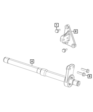 OEM Mopar Intermediate Shaft For 2011-2019 Dodge Journey - Part No ...